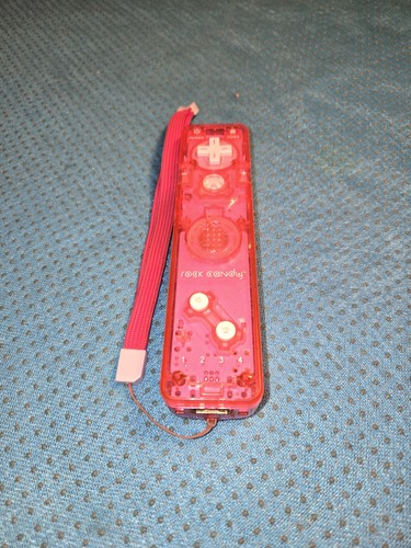 Rock Candy Wii Gesture Controller Remote For Nintendo Wii/Wii U - Pink ...