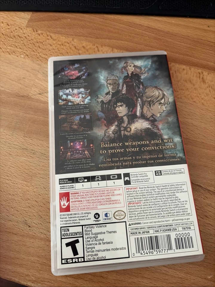 TRIANGLE STRATEGY - Nintendo Switch 45496597771| eBay