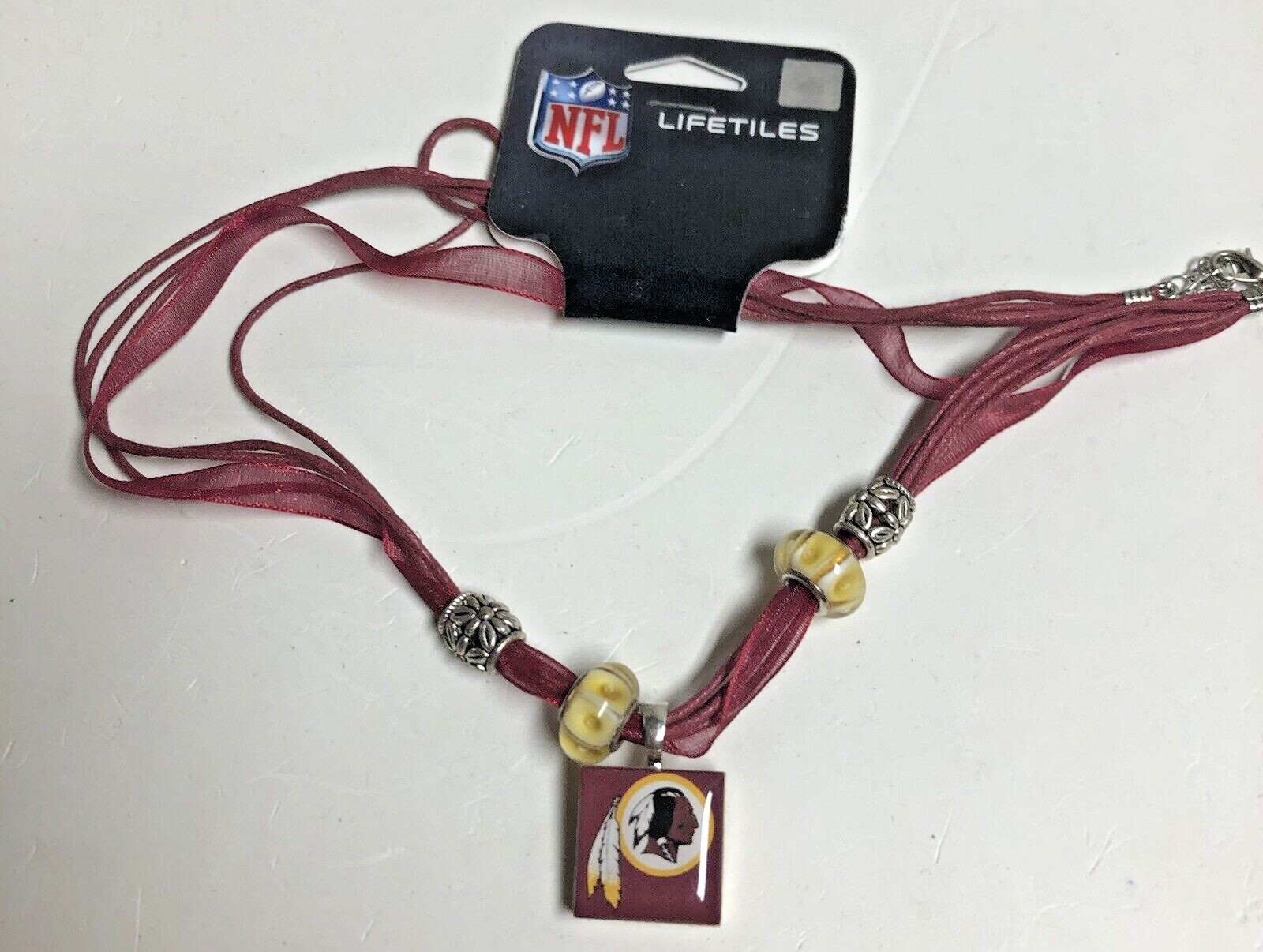 NFL Washington REDSKINS Necklace - New on card | eBay