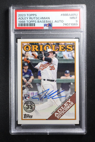 2023 Topps Series One Baseball 1988 35th Adley Rutschman Auto RC Card ...