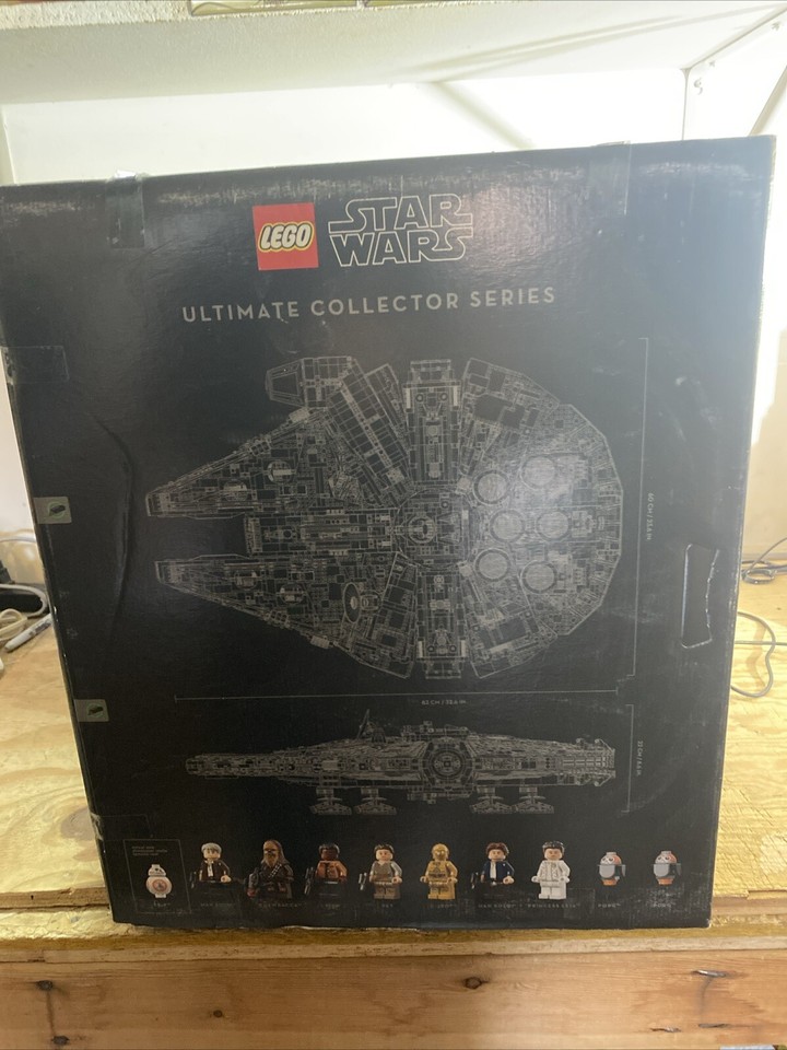 Star Wars Lego Millennium Falcon 7541 BOX ONLY & PACKAGING | eBay