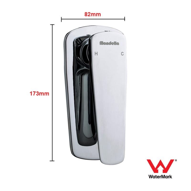 Mondella Rumba Shower Mixer Chrome Finish Bathroom Shower Mixer ...