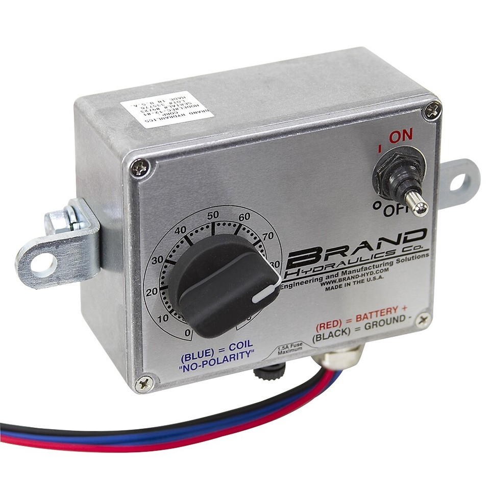 15 GPM 12 Volt DC Brand Hydraulics CEP1500 Electric Flow Control 9-5178 ...