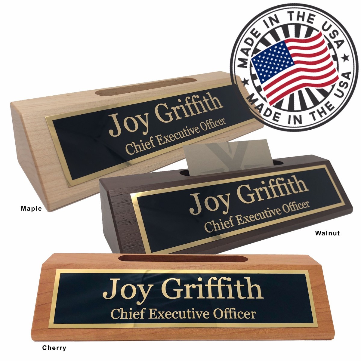 Personalized Desk Name Plates Personalized Sales Representative Desk