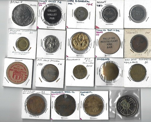 WOW CHECK OUT THESE TOKENS BULK LOT CHEAP lot #1 | eBay