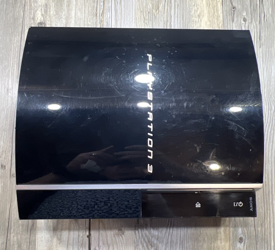 Sony PlayStation 3 PS3 Console Parts Or Repair CECHG01 Yellow YLOD FAT ...