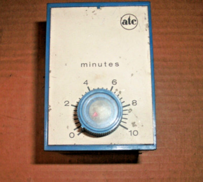 ATC 322B 0-10 MINUTE TIMER 120V | eBay