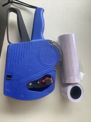 MX-5500 8 Digits Price Tag Gun Marking Machine w/Sticker Labels Ink ...