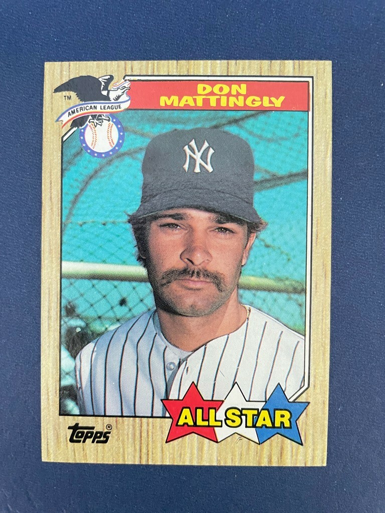 Don Mattingly 1987 Topps #606 All Star. Mint Condition | eBay