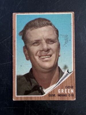 1962 TOPPS BASEBALL SET-BREAK #78 GENE GREEN | eBay
