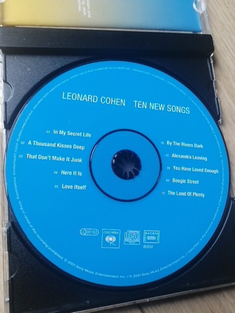 LEONARD COHEN . Ten New Songs CD . EXCELLENT CONDITION 5099750120224 | eBay
