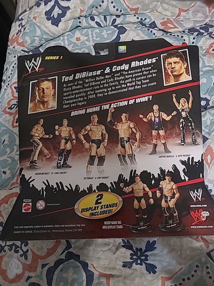 Supreme Teams Ted DiBiase Cody Rhodes Series 1 WWE Basic Elite | eBay