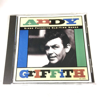 ANDY GRIFFITH - Andy Griffith Sings Favorite Old-time Songs - AUDIO CD ...