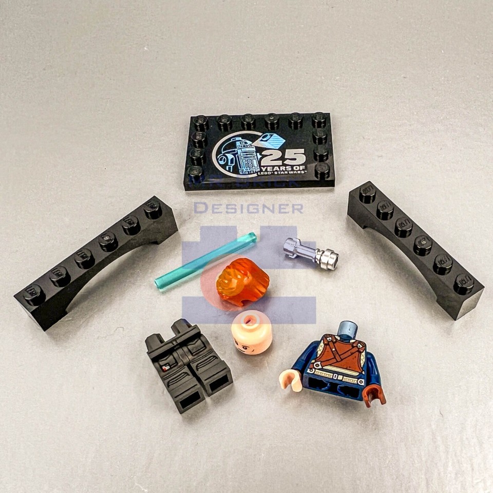 LEGO Star Wars - Cal Kestis - 75394 - 25th Anniversary Stand | eBay