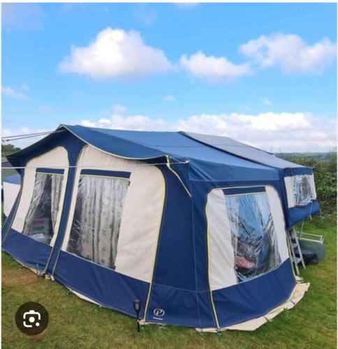 pennine fiesta folding camper used awning | eBay UK