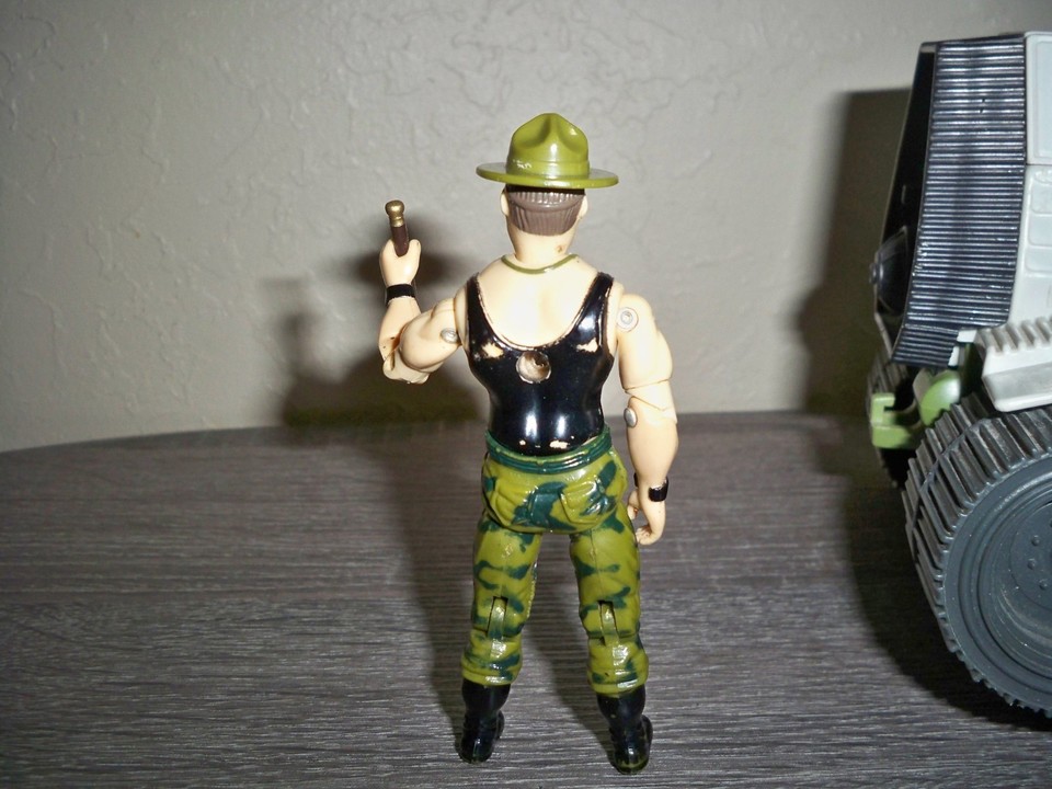 Triple T Tank SGT Slaughter 100% COMPLETE REPRO BATON 86 GI Joe ...