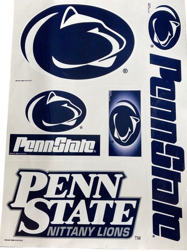 NEW Wincraft Penn State Nittany Lions Official Car Window Cling Ultra ...