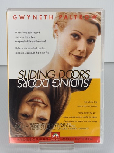 Sliding Doors DVD Gwyneth Paltrow, John Hannah, John Lynch drama ...