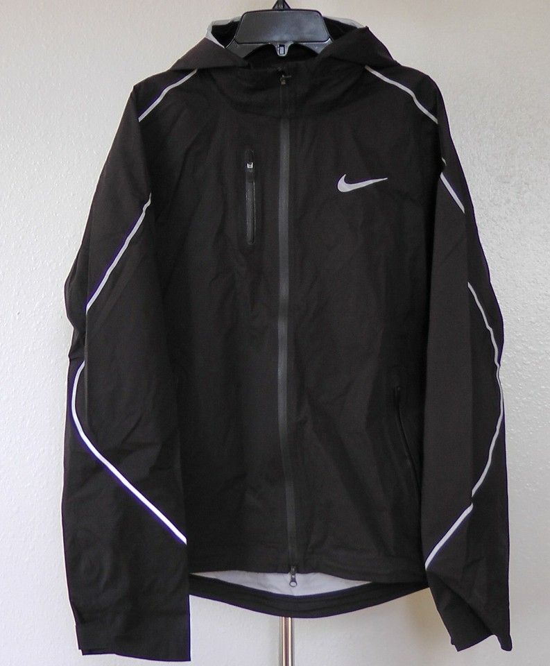 $300--NWOT NIKE Women's Hyper Shield Light Coat Jacket, Black, Small | eBay