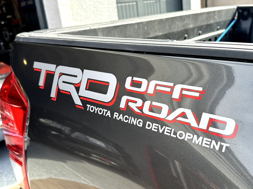 Pair (2) TRD Off Road Stickers Decals, Fits Toyota Tacoma, Tundra ...