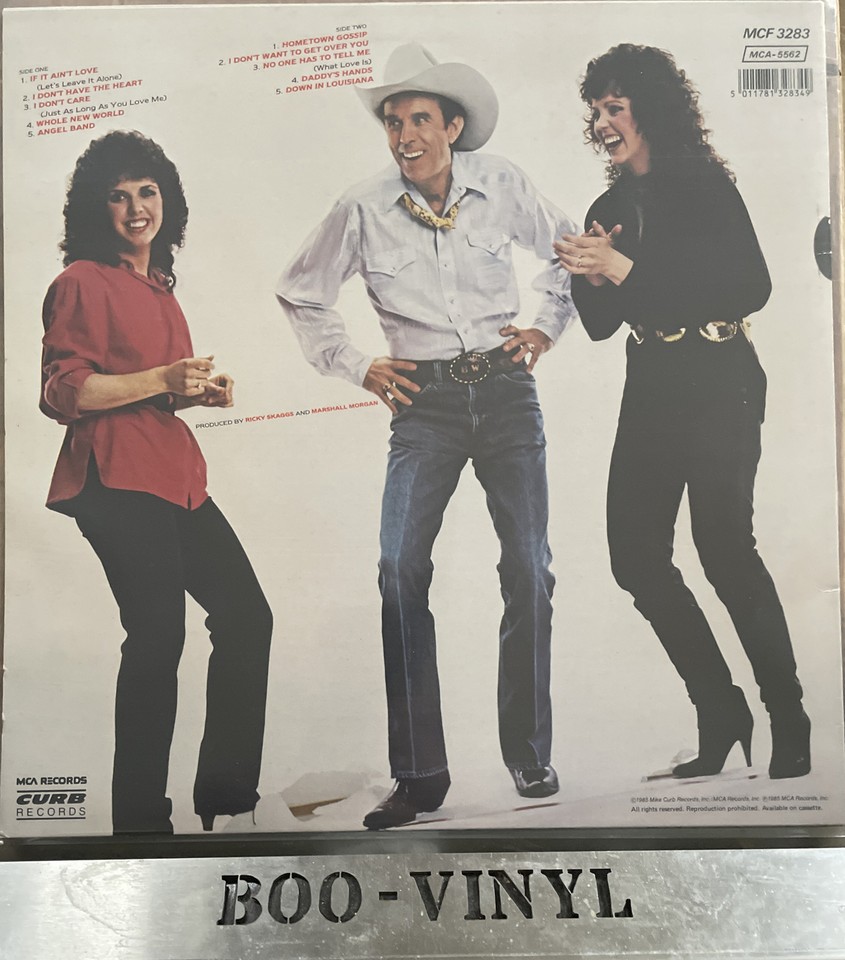 The Whites - Whole New World vinyl album record LP 1985 EX / EX ...