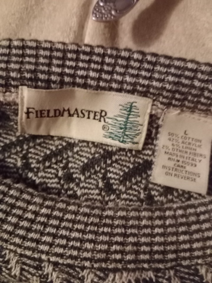 Men's Fieldmaster Sweater Large | eBay
