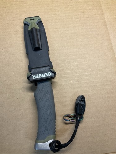 Gerber Gear Ultimate Fixed Blade Survival Knife with Sheath and Sharpener | eBay