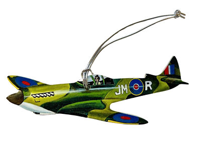 Hanging Spitfire Decoration-Supermarine Spitfire Christmas Tree ...