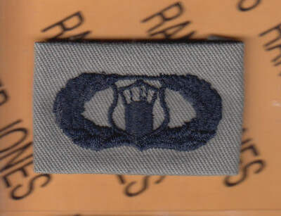 USAF Air Force Air Traffic Control Qualification AFBU ~2" cloth badge ...