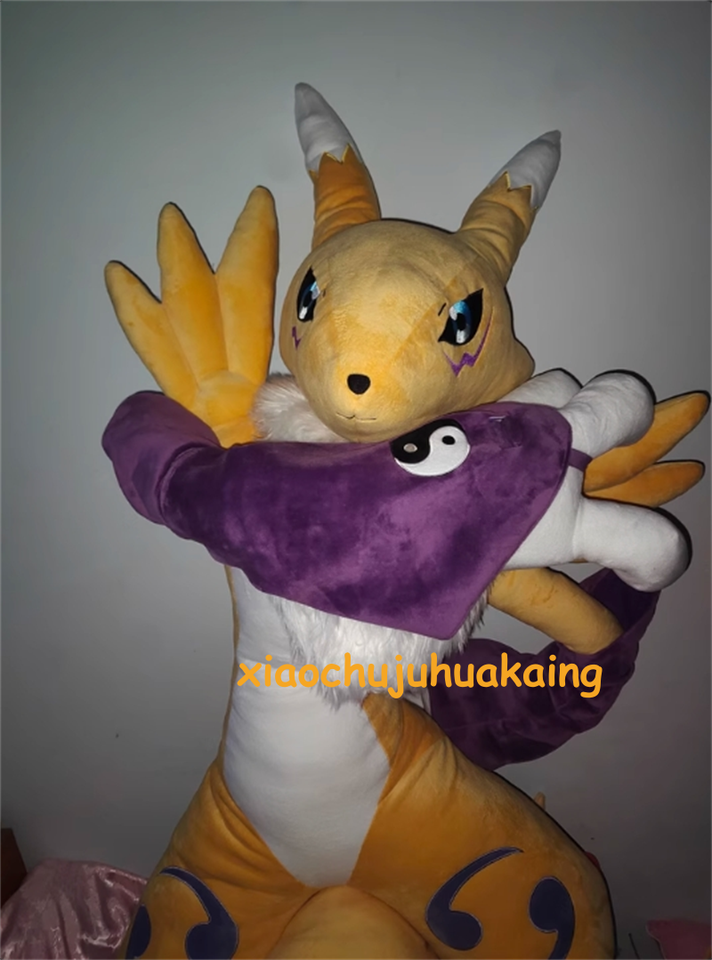 67" Giant Digital Monster Digimon Renamon 170cm Plush Doll Stuffed ...