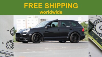 Porsche Cayenne Adjustable Lowering Kit Links Air Suspension Made in ...