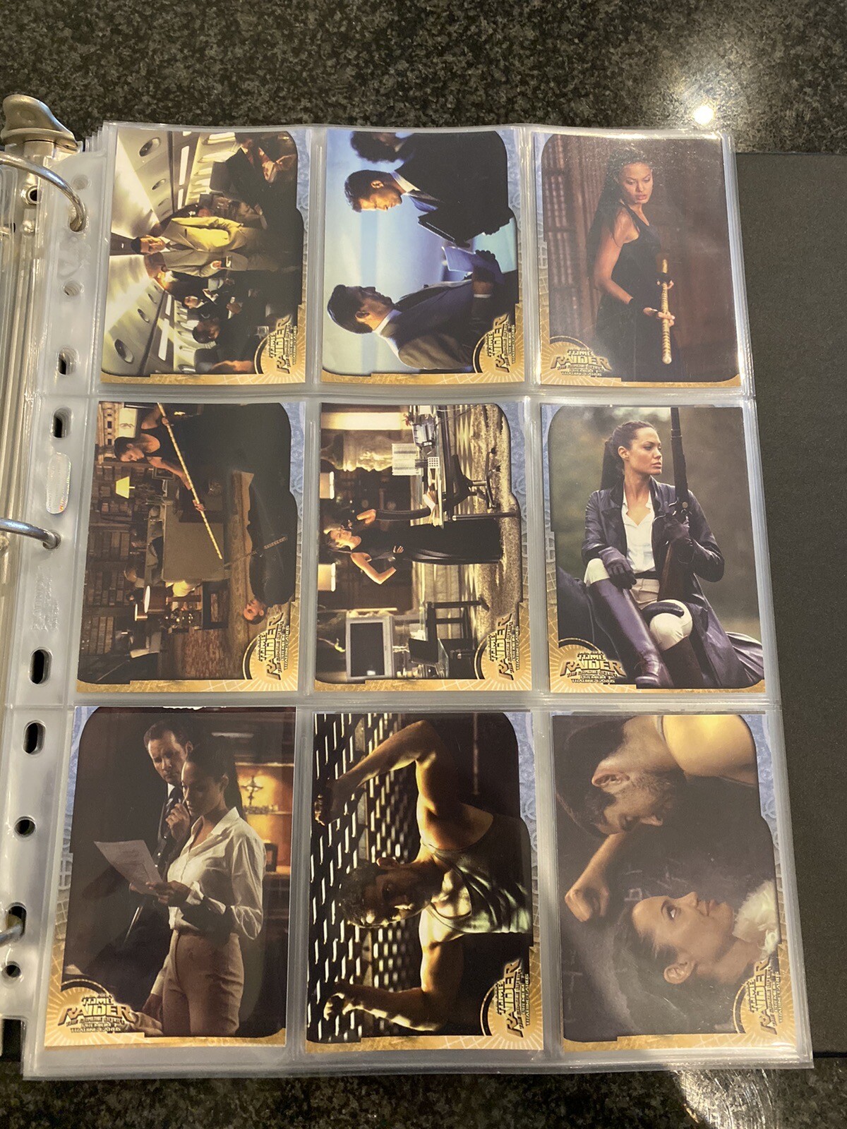 Tomb Raider 2 Trading Cards Complete Set, With A1 Autograph Card And ...