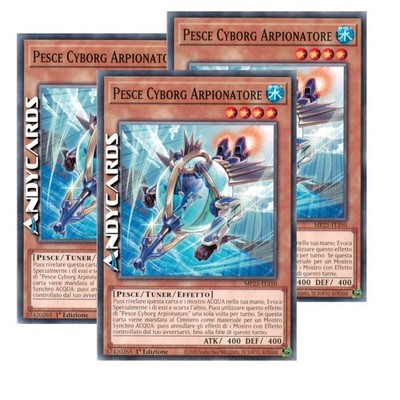 PESCE CYBORG ARPIONATORE 3x • (Fishborg Harpooner) • Comune • MP25 ...