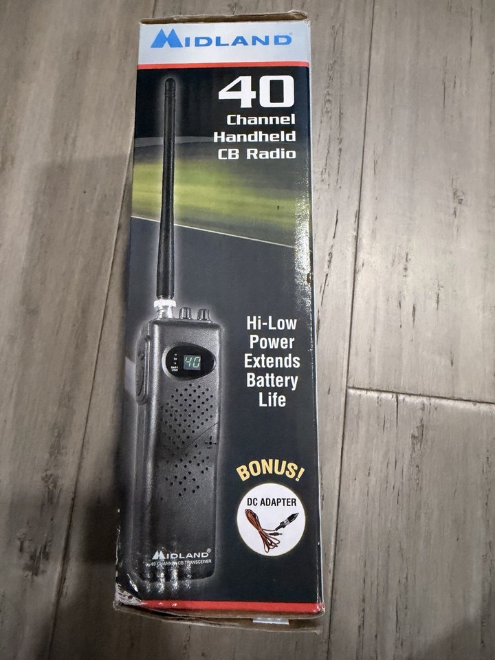 Midland 75-785 Handheld CB Radio 40 Channel | eBay