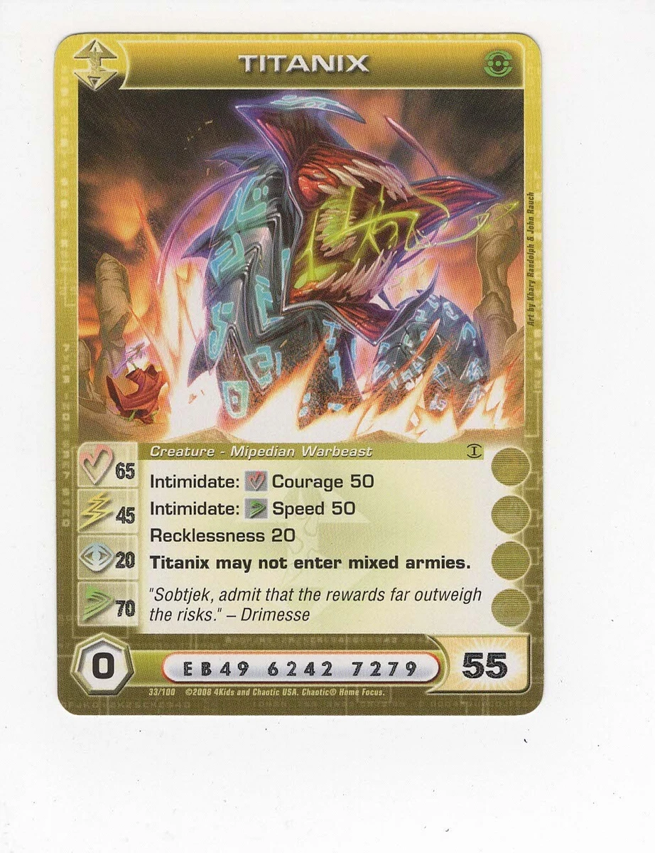 Chaotic Mipedian Warbeasts