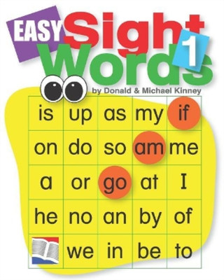 Donald Kinney Michael Kinney Easy Sight Words 1 (Poche) | eBay