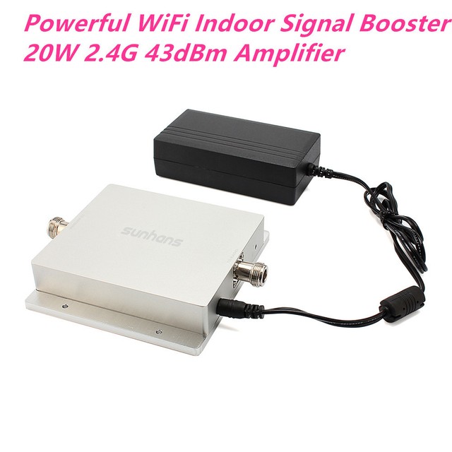 Sunhans Wireless Network WiFi Indoor Signal Booster 20w 2.4g 43dbm ...