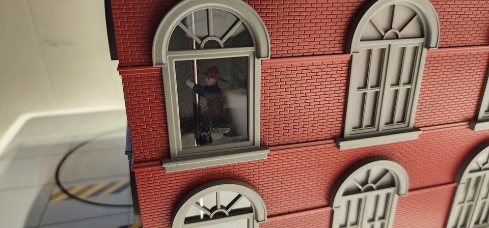 Railking By MTH O Scale Operating Fire House 30-9102 | eBay