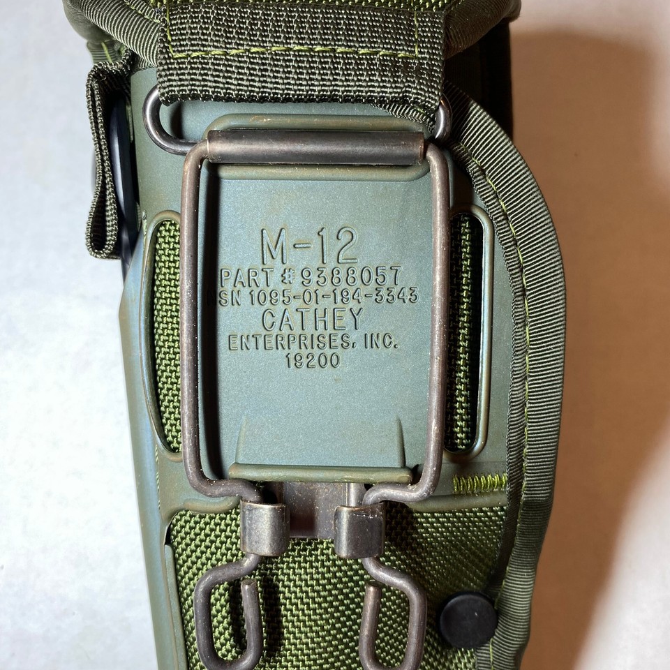 USGI M12 Holster Bianchi Military Universal Olive Drab M9 92F 1911 ...