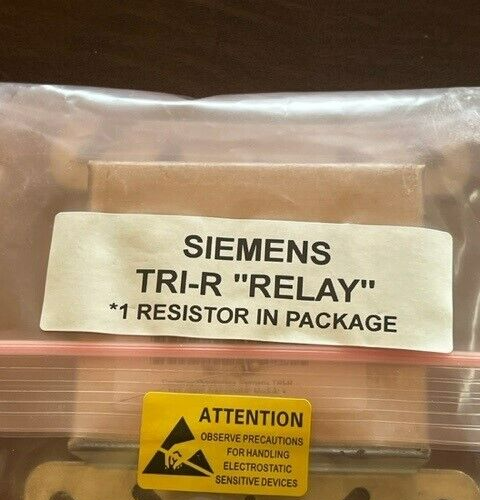 SIEMENS TRI-R RELAY MODULE (150+ AVAIL.) "NO PEN MARKS" PLASTIC OR ...