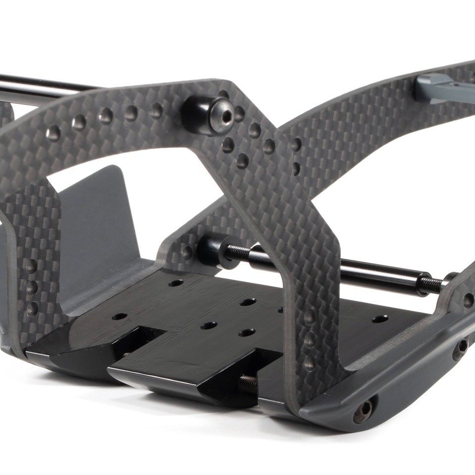 High Clearance V3 Carbon LCG Chassis Kit Fits Custom Build Comp Rigs RC ...