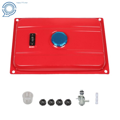 Universal 3.9 Gallon Secondary Fuel Gas Tank Generator Filter Cap Gauge ...