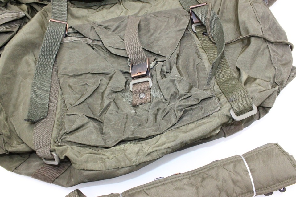 Austrian Olive Drab Rucksack Army Surplus Backpack Bag Military Green ...