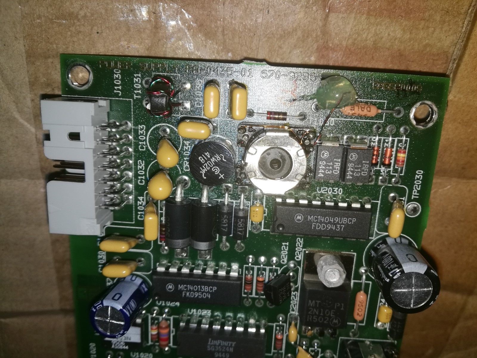 Tektronix 670-9286-05 Power Supply PCB board for TDR-1503C / 1502C ...