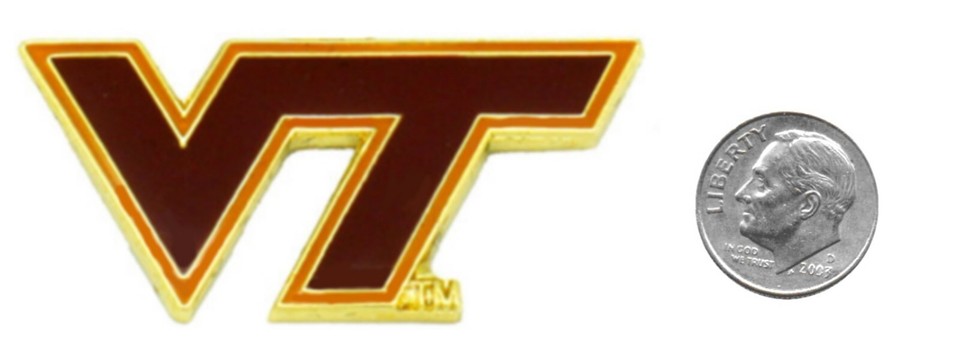 Virginia Tech Hokies Pins Virginia Polytechnic Institute Logo College ...