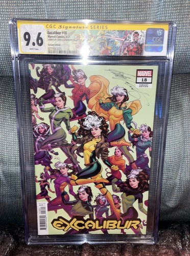 Excalibur #18 Russell Dauterman 1:25 Ratio Variant Rogue CGC 9.6 RARE ...