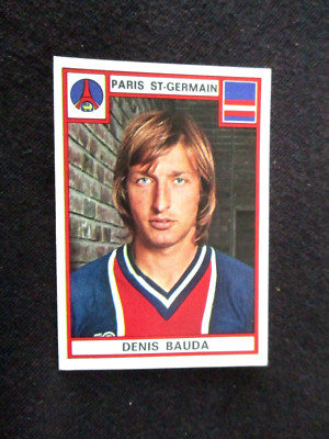 BAUDA PSG PARIS ST GERMAIN image sticker N° 229 FOOTBALL 76 PANINI 1976 ...