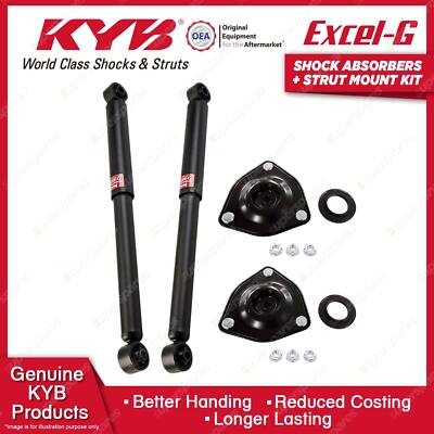 Pair Front KYB Shock Absorbers Strut Mount Kit for Jeep Compass Patriot ...