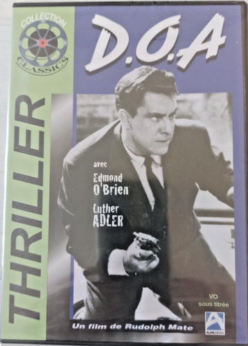 DVD Thriller D.O.A Dead on arrival de R. Mate, Neuf sous blister ...