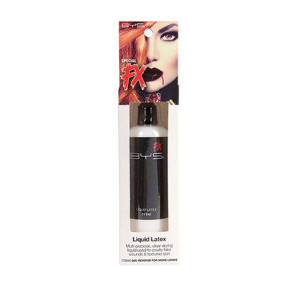 BYS 115ml Special FX Quick Drying Clear Liquid Latex Costume Fake ...